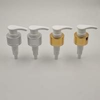 China Leak Resistant 28mm 3ml/T Hand Wash Bottle Pump Gold And Silver for sale