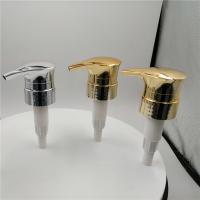 China Safety Material 28mm Shampoo Dispenser Pump Electroplated for sale