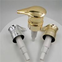 China Safety Material 28mm Shampoo Dispenser Pump Electroplated for sale