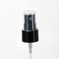 China Black Ribbed SGS Certificate 18mm Fine Mist Sprayer For Cosmetic Bottle for sale