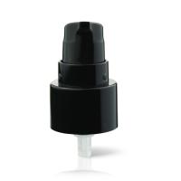 China Black Cosmetic 18 410 Treatment Pump , Airless Lotion Pump With Overcap for sale