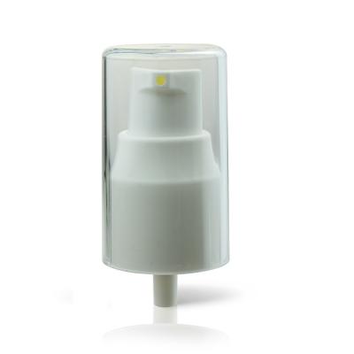 China White Color 18/410 Airless Pumps For Cosmetics 1.5cc/T Dosage for sale