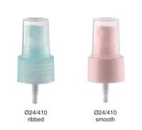 China Any Colour Non Spill Ribbed 18 410 Water Mister Pump For Mini Bottle for sale