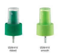 China Any Colour Non Spill Ribbed 18 410 Water Mister Pump For Mini Bottle for sale