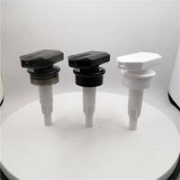 China 33/410mm SGS Shampoo Dispenser Pump , Shower Dispenser Pump Black And White for sale