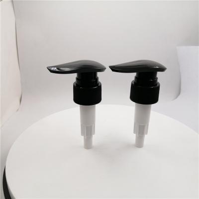 China Smooth Closure 33mm 3.5cc Soap Dispenser Black Pump For Shampoo Bottle for sale