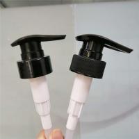 China Smooth Closure 33mm 3.5cc Soap Dispenser Black Pump For Shampoo Bottle for sale