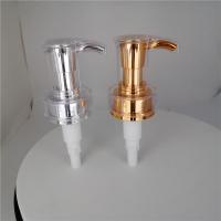 China 33mm 1.5ml/T Shampoo Dispenser Pump , Gold Soap Dispenser Pump For Hair Conditioner for sale