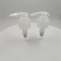 China Transparent Plastic Liquid Soap Dispenser Pump , 28 410 Lotion Pump For Hair Conditioner for sale