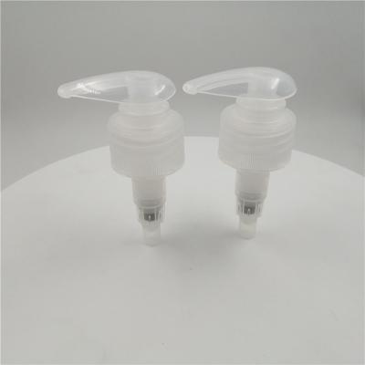 China Transparent Plastic Liquid Soap Dispenser Pump , 28 410 Lotion Pump For Hair Conditioner for sale