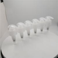China Transparent Plastic Liquid Soap Dispenser Pump , 28 410 Lotion Pump For Hair Conditioner for sale