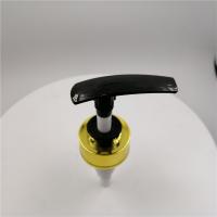 China SGS Approval 33/410 Hand Wash Bottle Pump , Liquid Sanitizer Pump With Gold Closure for sale