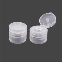 China Durable Round SGS Approval Flip Top Bottle Caps , 24 410 Dispensing Cap Plastic for sale