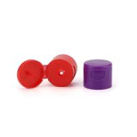 China Portable Durable Safety Material 38mm Flip Top Cap In Various Colors for sale