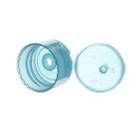 China Blue Smooth Closure 28mm Flip Top Bottle Caps For Empty Bottle for sale