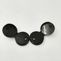 China Multi Use Black Color Non Spill Flip Top Cap 28mm For Empty Bottle for sale