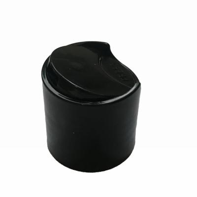 China Cosmetic SGS Approval Black Color 28mm Disc Top Closure Smooth Type for sale
