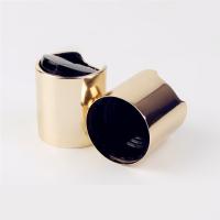 China Rust Proof Aluminum 24mm Disc Top Flip Cap For Shampoo Bottle for sale