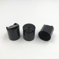 China Black And White Non Spill 20/410 Disc Top Cap For Shampoo Bottle for sale