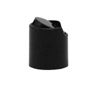 China Smooth Closure Plastic 28mm Black Disc Cap For Kitchen Household for sale