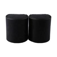 China Smooth Closure Plastic 28mm Black Disc Cap For Kitchen Household for sale