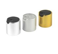 China Aluminum SGS Certificate 28mm Disc Top Cap , Disc Top Closure Protective for sale