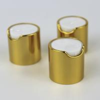 China Aluminum SGS Certificate 28mm Disc Top Cap , Disc Top Closure Protective for sale