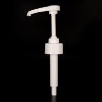 China Food Grade 10cc Syrup Bottle Pump , Coffee Flavored Syrup Pumps 38/410 38/400 for sale