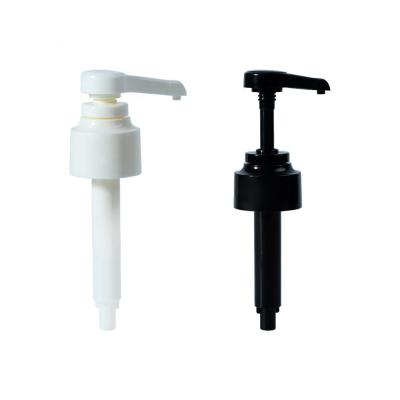 China Any Colors Non Spill Plastic 38mm Syrup Bottle Pump Food Grade for sale