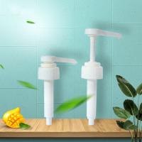 China Any Colors Non Spill Plastic 38mm Syrup Bottle Pump Food Grade for sale