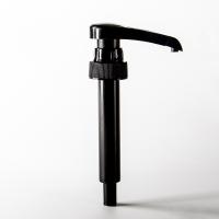 China Black 38mm SGS Syrup Bottle Pump , Chocolate Syrup Pump For Container for sale