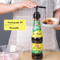 China Black Non Spill 38mm Plastic Gallon Pumps , Syrup Pump 750ml Kitchen Use for sale