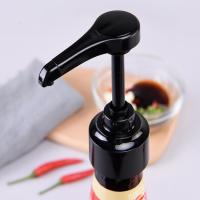 China Black Non Spill 38mm Plastic Gallon Pumps , Syrup Pump 750ml Kitchen Use for sale