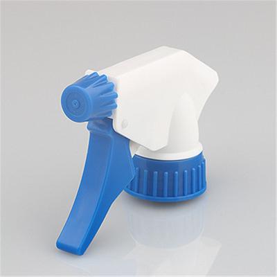 China SGS Approval 28mm Plastic Trigger Spray Bottle Head , Trigger Spray Cap Smooth Closure for sale