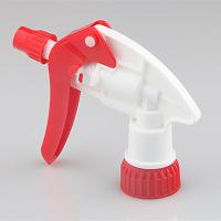 China SGS Approval 28mm Plastic Trigger Spray Bottle Head , Trigger Spray Cap Smooth Closure for sale