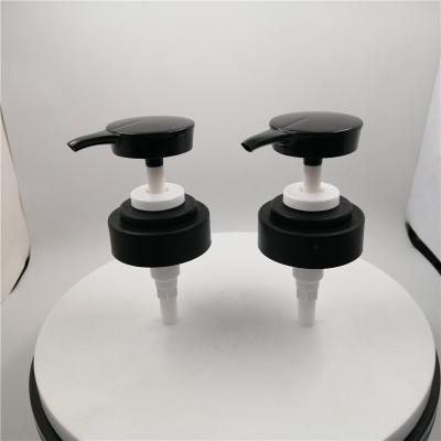 China SGS Approve 33/410 Black Soap Dispenser Pump For Shower Gel for sale