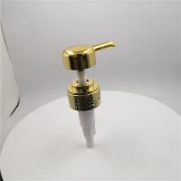 China SGS Screw Down Lock 33mm Plastic Bottle Pump For Shampoo Bottles for sale
