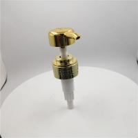 China SGS Screw Down Lock 33mm Plastic Bottle Pump For Shampoo Bottles for sale