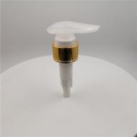 China 28/410 3.5cc Dosage Plastic Lotion Bottle Pump , Hand Soap Pump Aluminum for sale