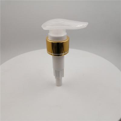 China 28/410 3.5cc Dosage Plastic Lotion Bottle Pump , Hand Soap Pump Aluminum for sale