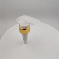 China 28/410 3.5cc Dosage Plastic Lotion Bottle Pump , Hand Soap Pump Aluminum for sale