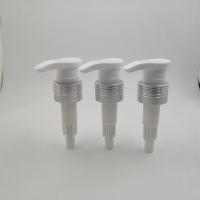 China 4cc 28mm Aluminum Lotion Bottle Pump  Replacement With Silver Closure for sale