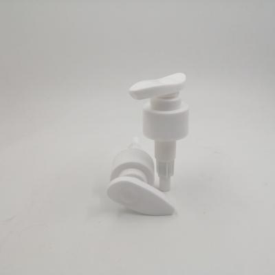 China Various Volume Ribbed Closure 2.0cc/T Lotion Bottle Pump 28/410 for sale