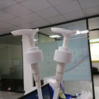China Various Volume Ribbed Closure 2.0cc/T Lotion Bottle Pump 28/410 for sale