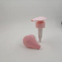 China Pink SGS Approval Lotion Bottle Pump , Sanitizer Dispenser Pump For Household for sale