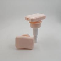 China Light Pink Various Volume 33/410 Cosmetic Pump Dispenser For Bathroom for sale