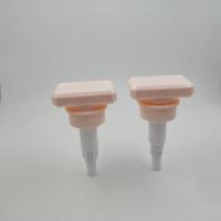 China Light Pink Various Volume 33/410 Cosmetic Pump Dispenser For Bathroom for sale