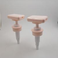 China Light Pink Various Volume 33/410 Cosmetic Pump Dispenser For Bathroom for sale
