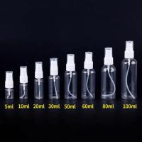 China Refillable Clear Plastic Spray Pump Bottle , 50ml Pump Spray Bottle For Skincare Water for sale