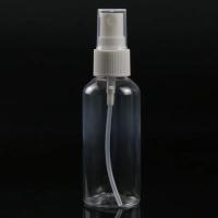 China Refillable Clear Plastic Spray Pump Bottle , 50ml Pump Spray Bottle For Skincare Water for sale